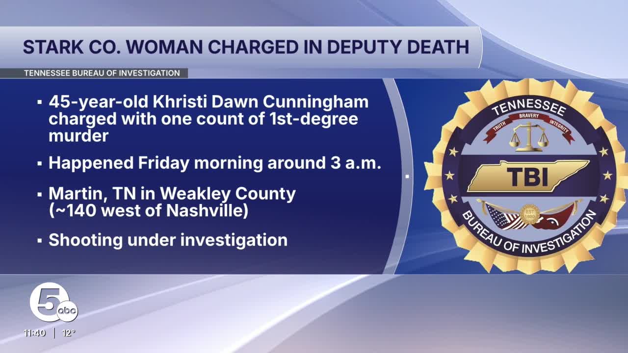 Stark County woman charged in connection to shooting death of Tennessee ...