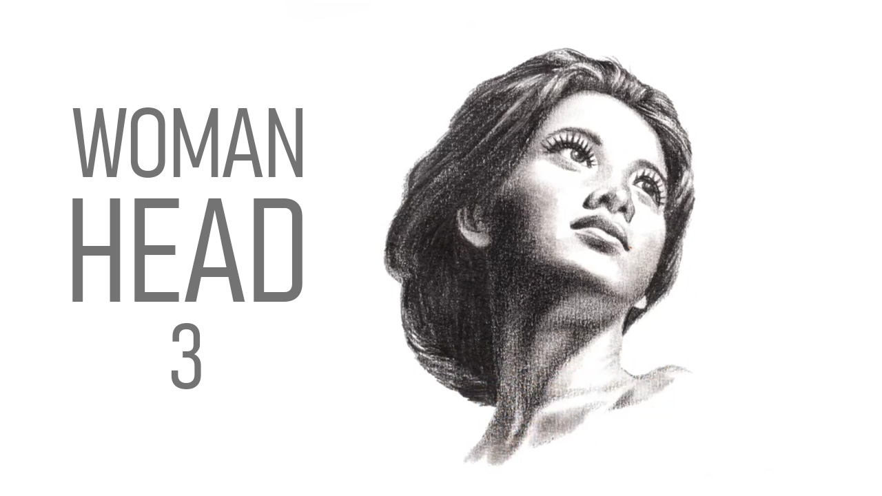 How to draw a woman’s head: Animated tutorial with easy proportions