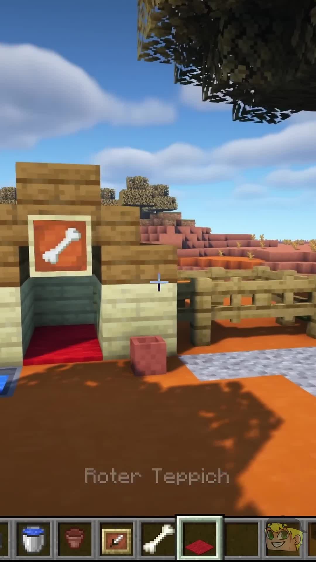 Building a better house for a little dog in Minecraft