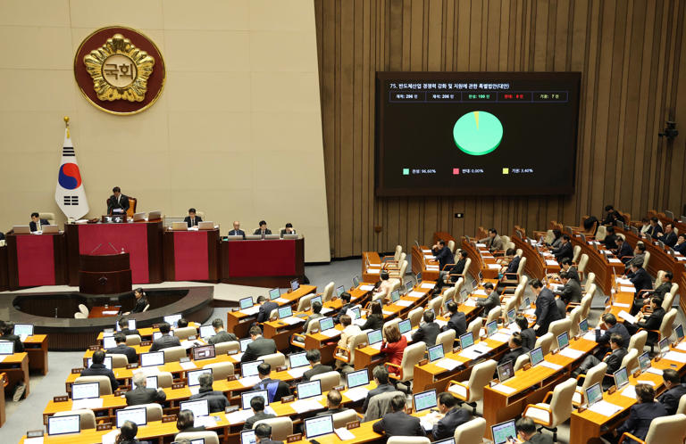 National Assembly passes 91 bills, Semiconductor Act after presidential ...