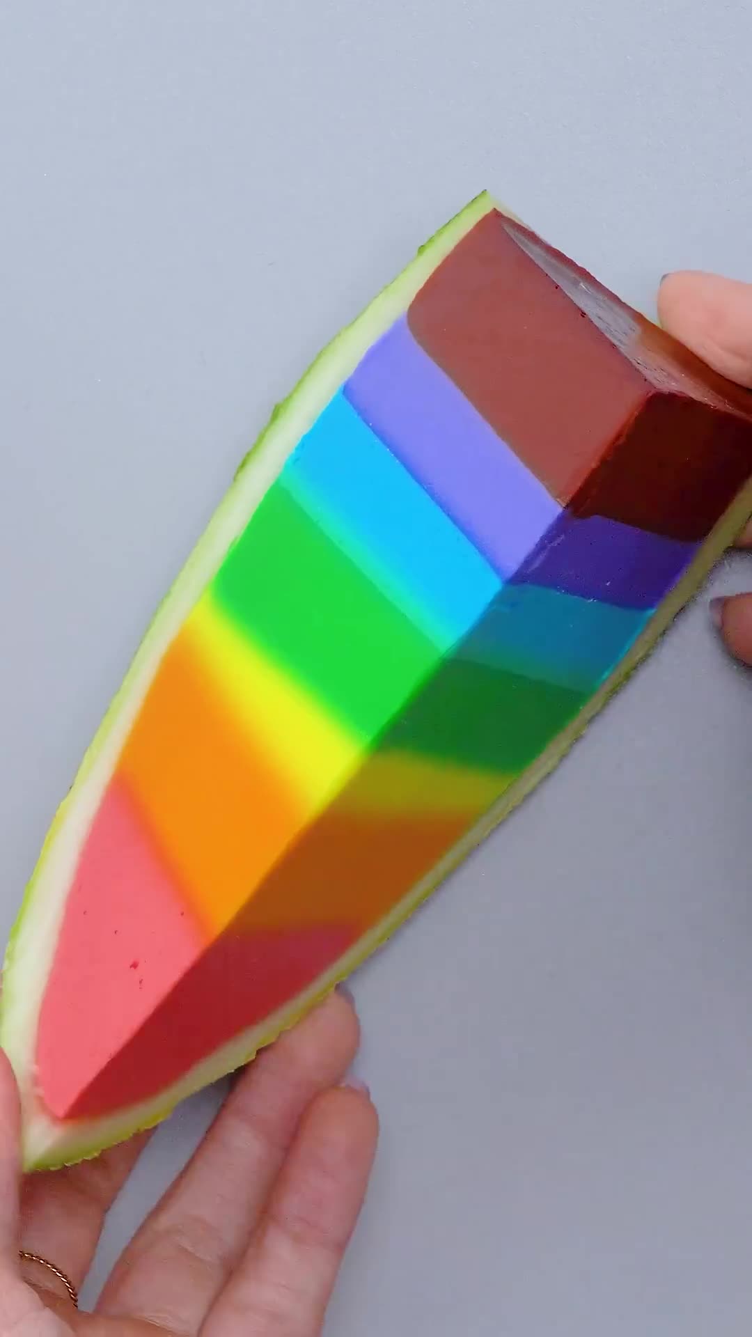 Indulgent cake decorating with bright colors