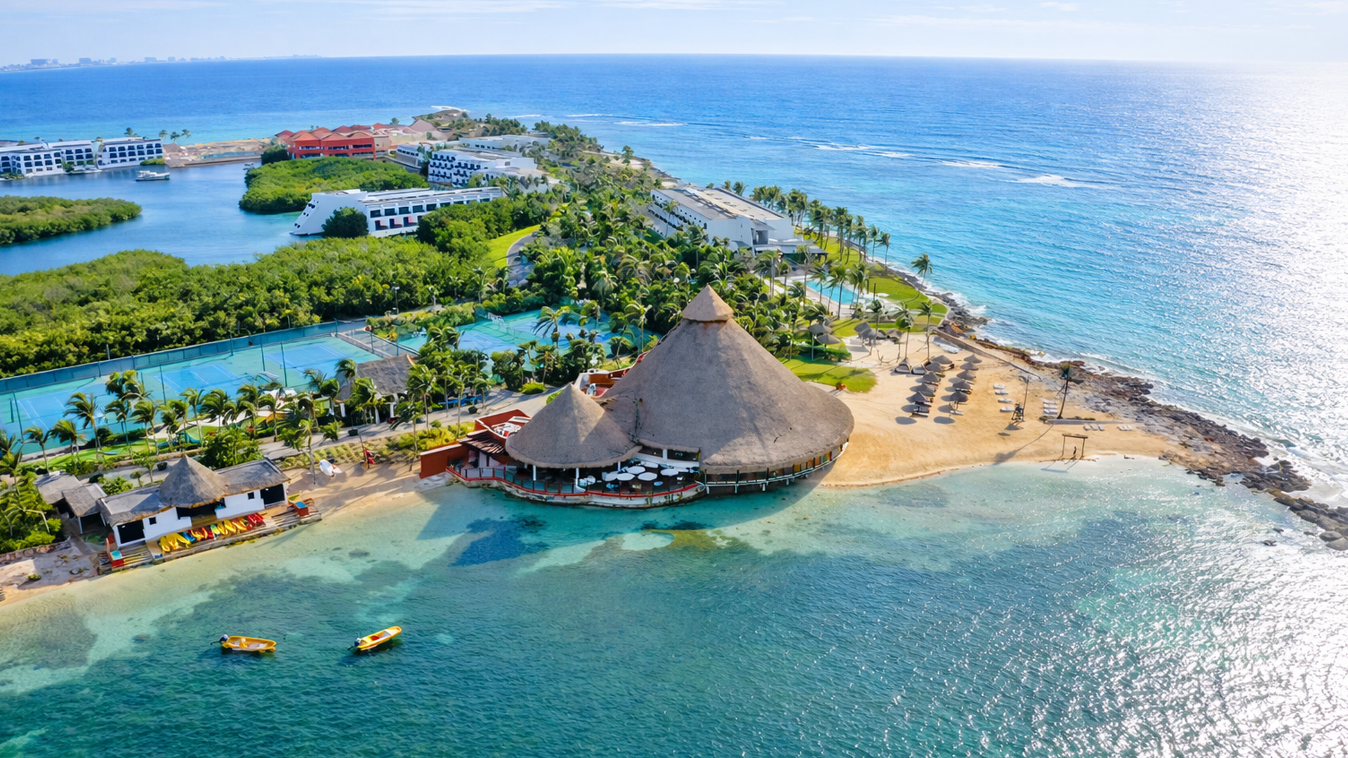 Las playas caribeñas de Playa del Carmen