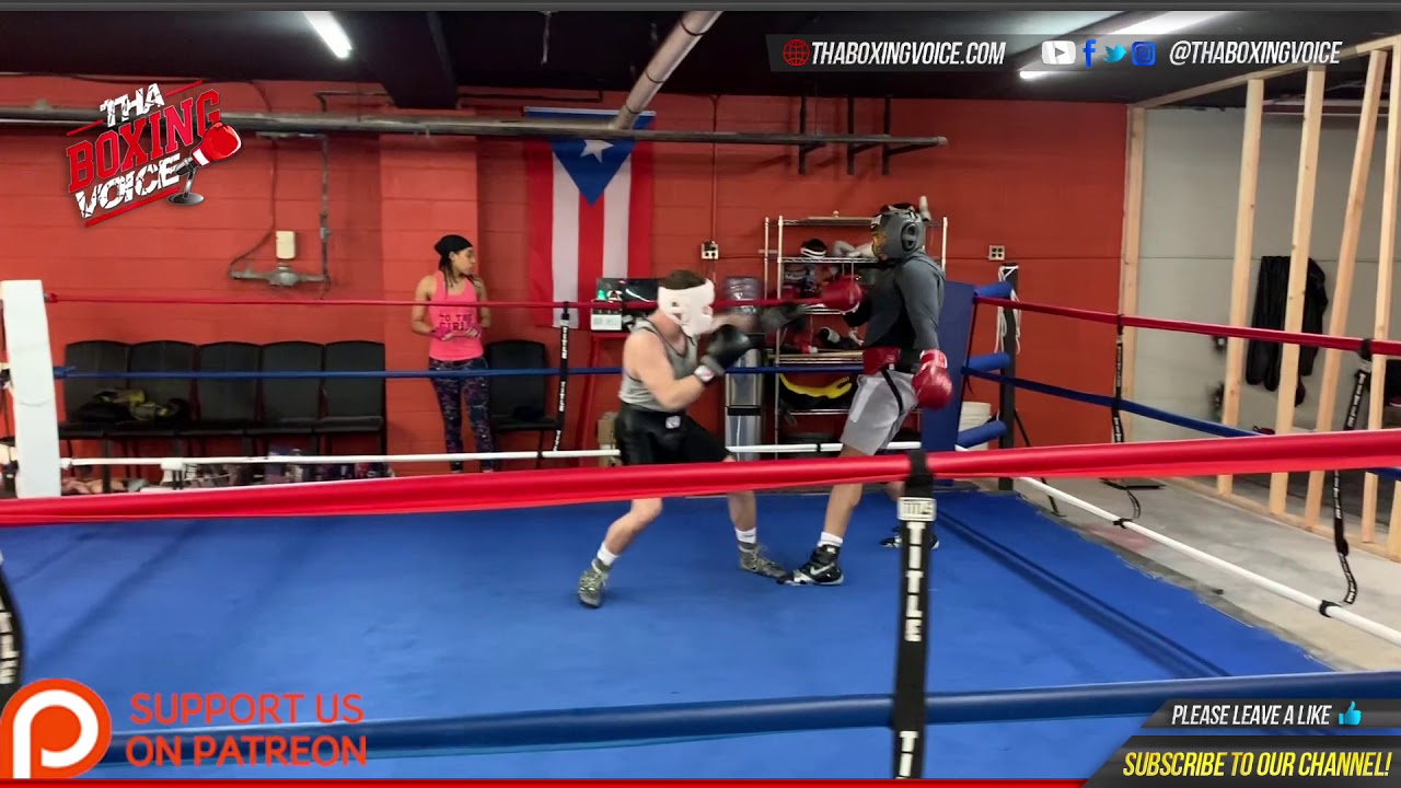 🔴Border Wars 7 🌵Texas Nes Young Ali sparring ️6-0 amateur😰