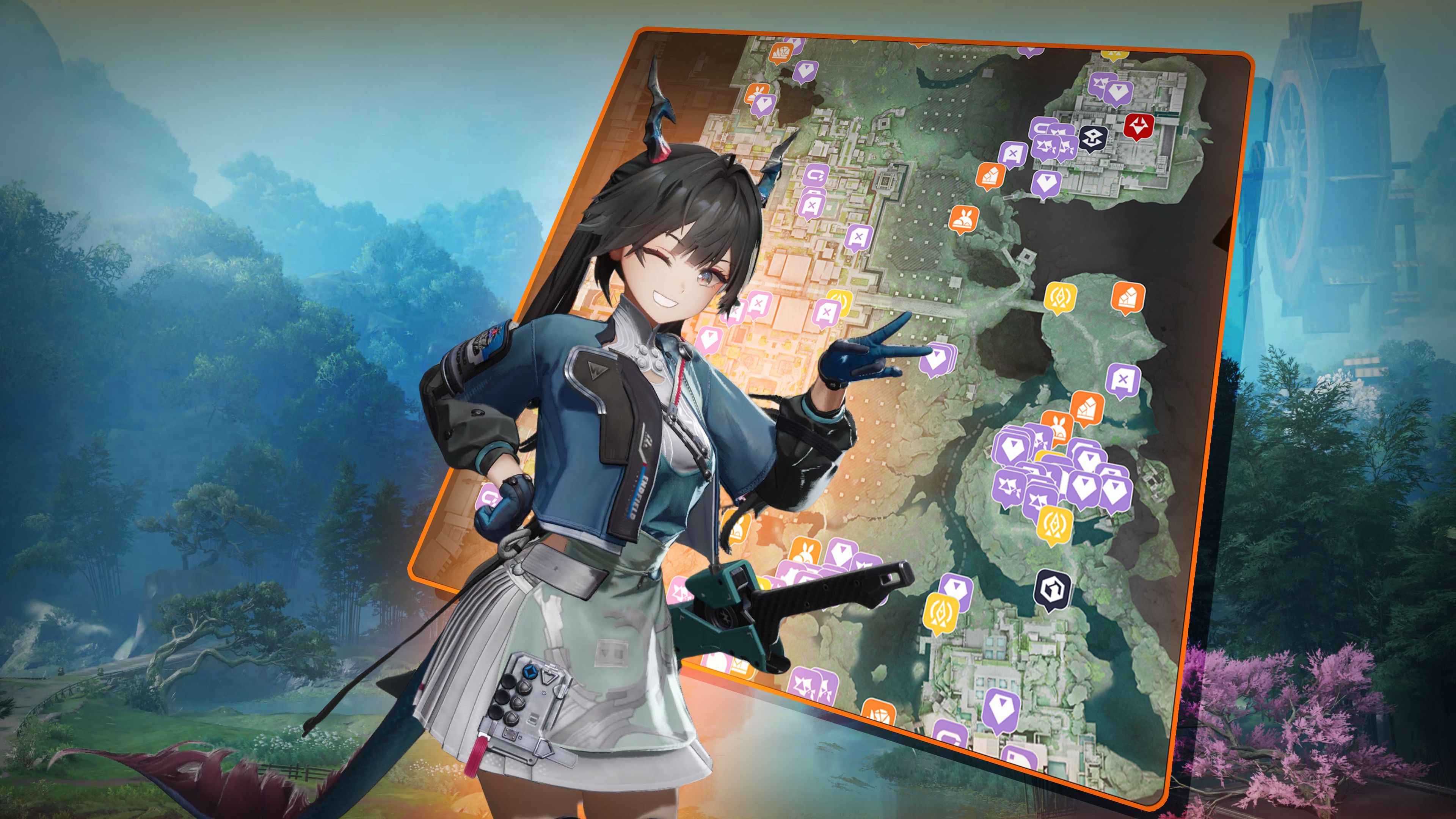 Arknights: Endfield - Interactive map (Wuling)