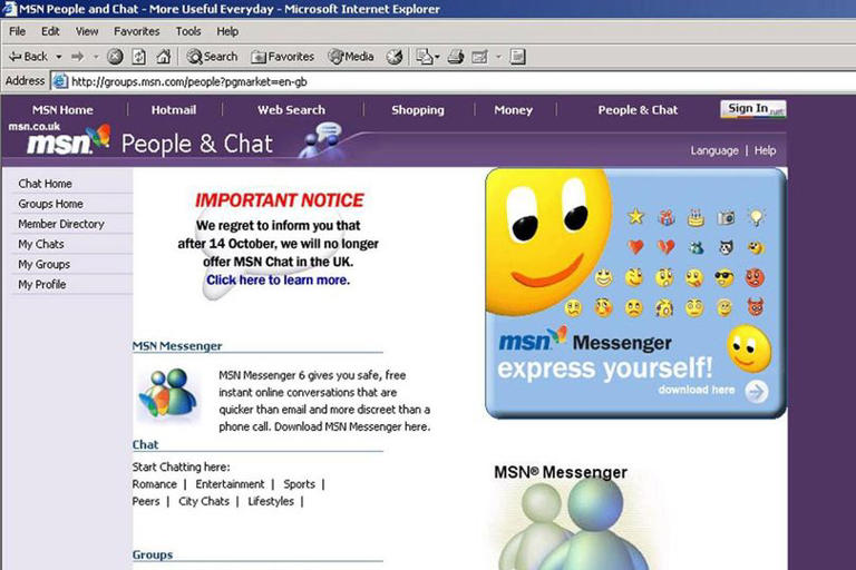 Did you use MSN Messenger? Your chat records still exist, and you can ...