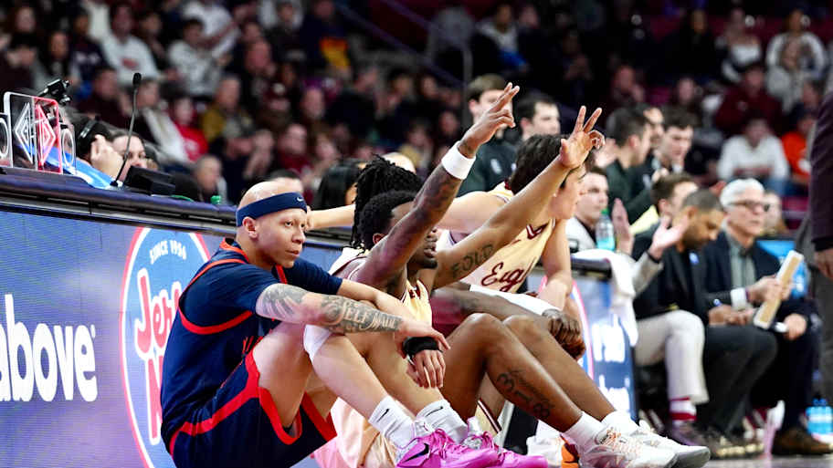 Shots from Boston College men's basketball's home loss to Virginia ...