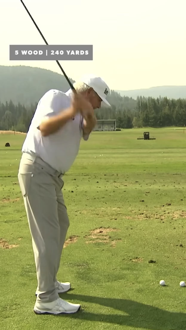65-year-old Fred Couples can still move it