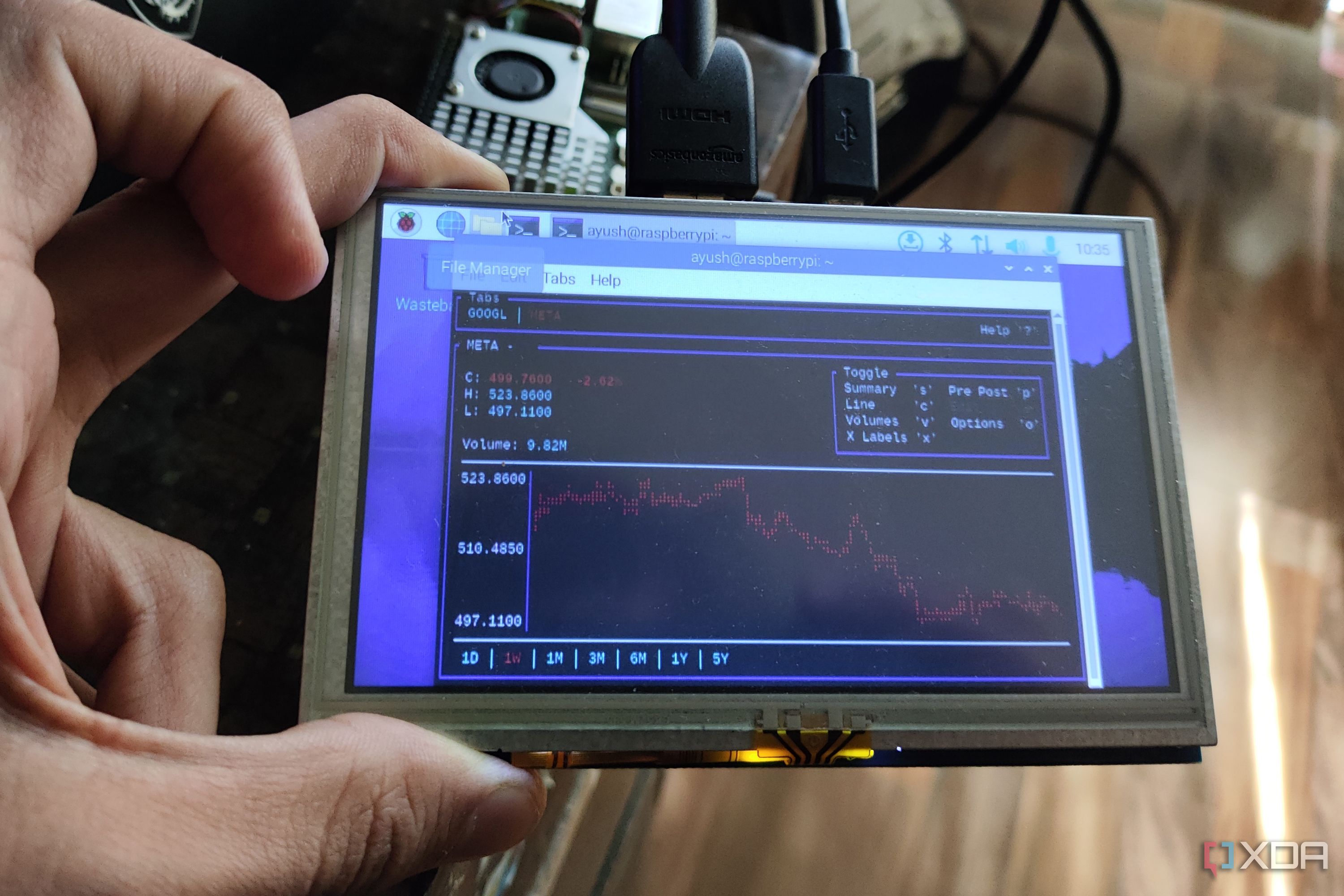 A Raspberry Pi with a portable monitor makes a better travel companion ...