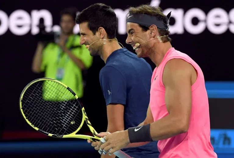 Djokovic asks Nadal 'You want to play, Rafa?' during Australian Open final