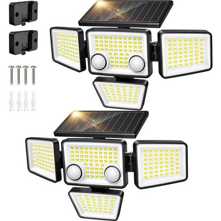 Walmart has a ton of outdoor solar lights on sale right now for up to ...