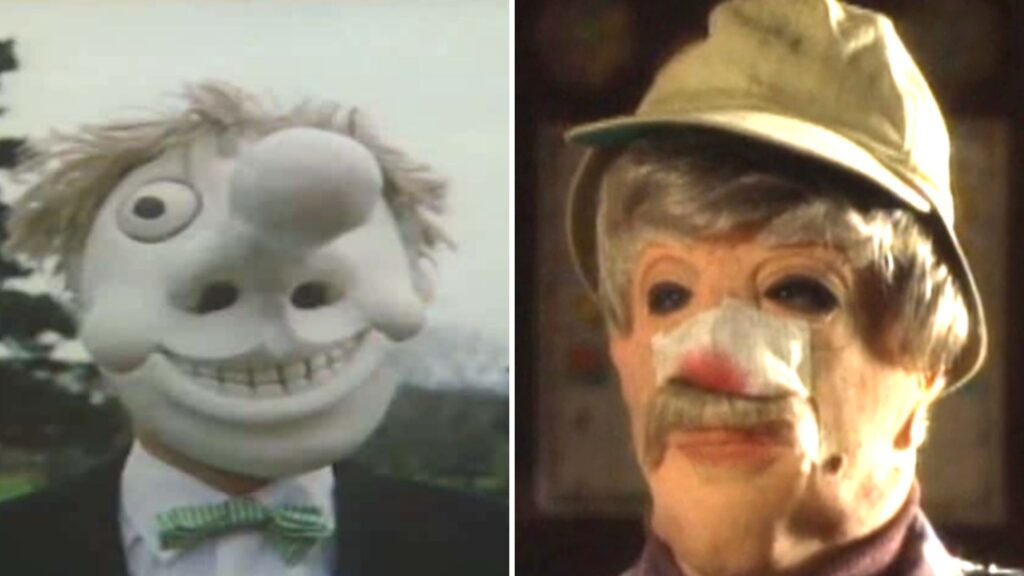 Old kids show characters that gave children nightmares