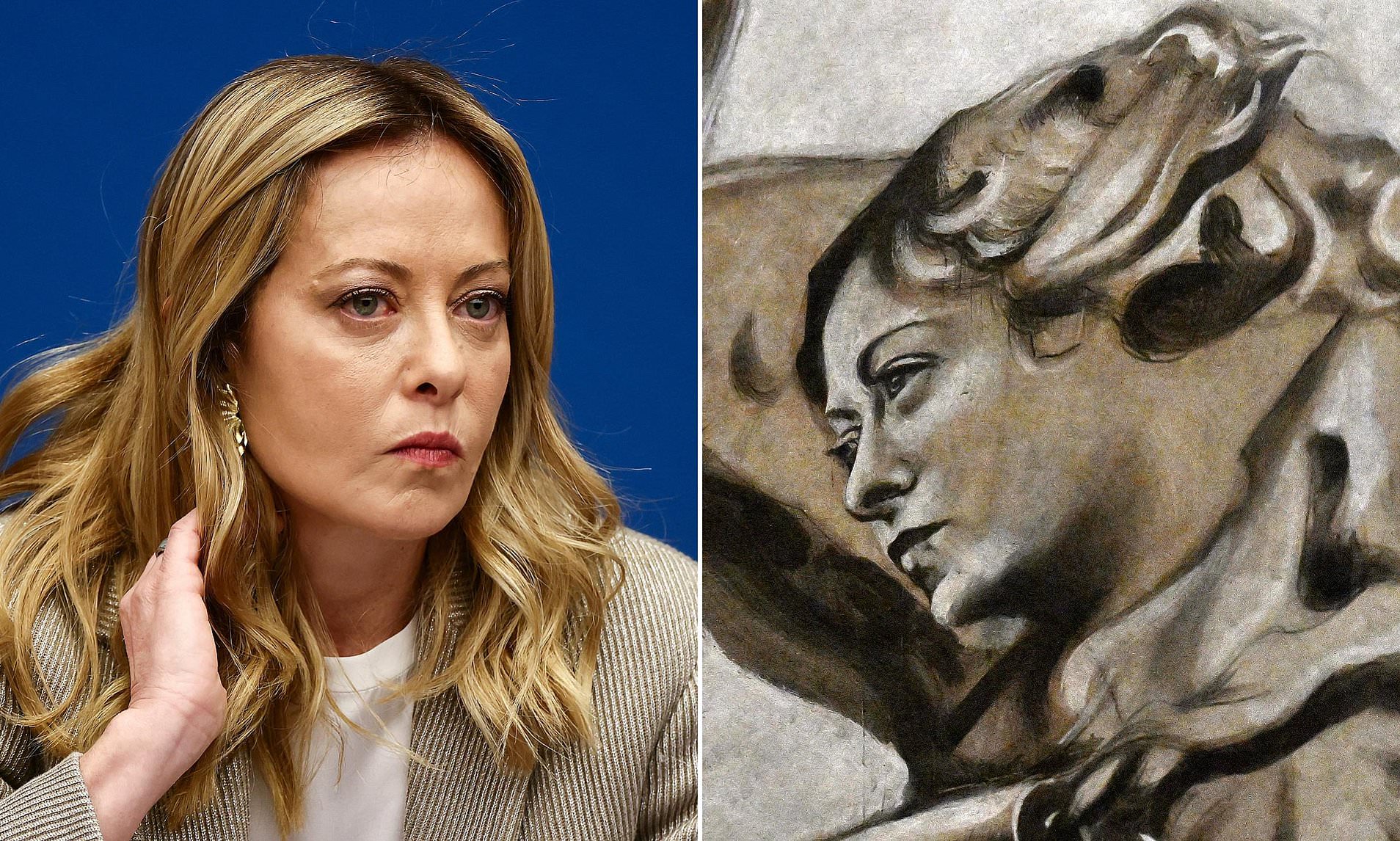 Italian art restorer 'adds portrait of Giorgia Meloni as an angel' in ...