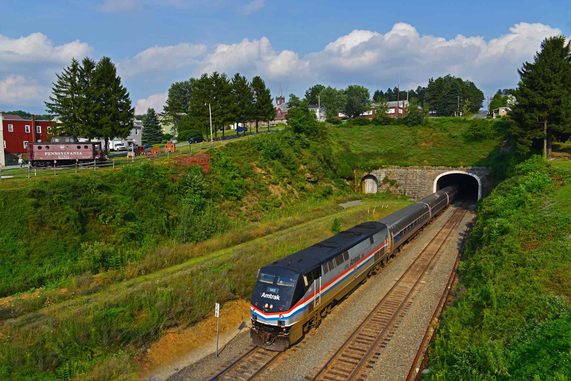 This 444-mile Amtrak train is one of the most scenic rides on the East ...