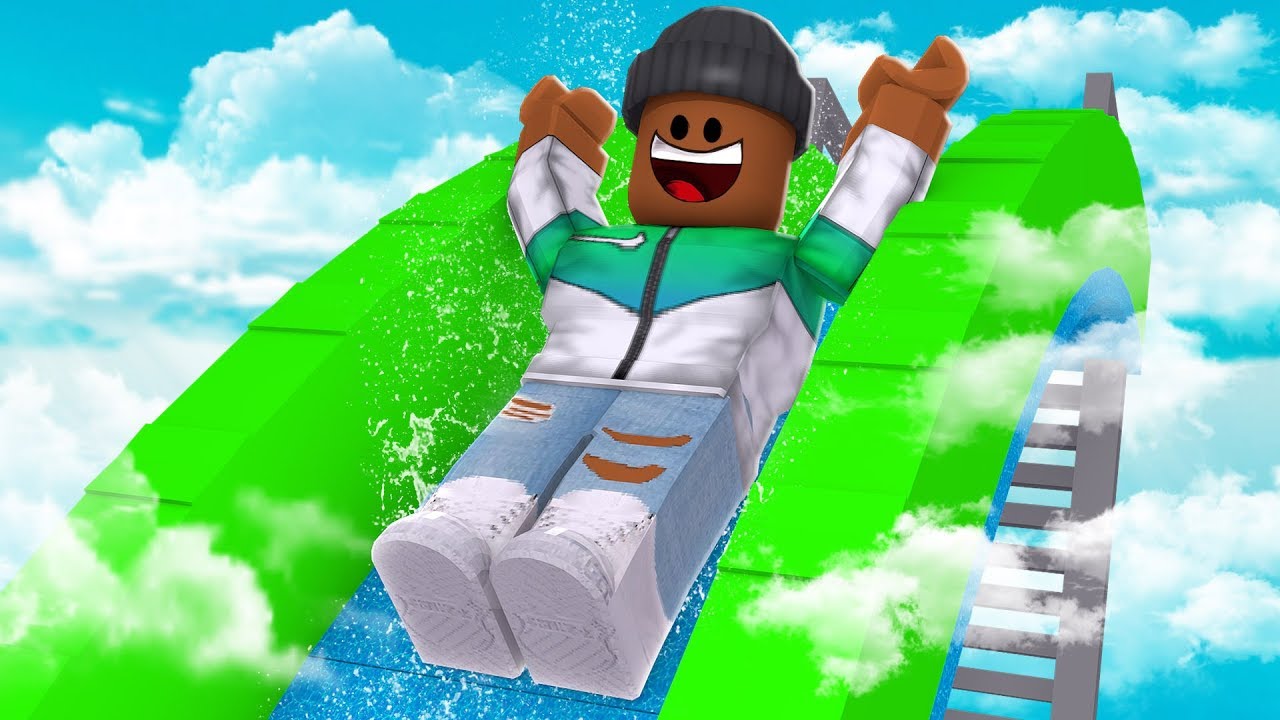 Sliding 9999 ft in Roblox