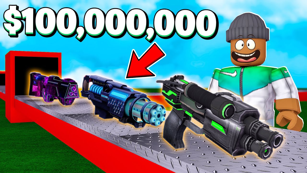 Building my own $100,000,000 weapon factory (Roblox)