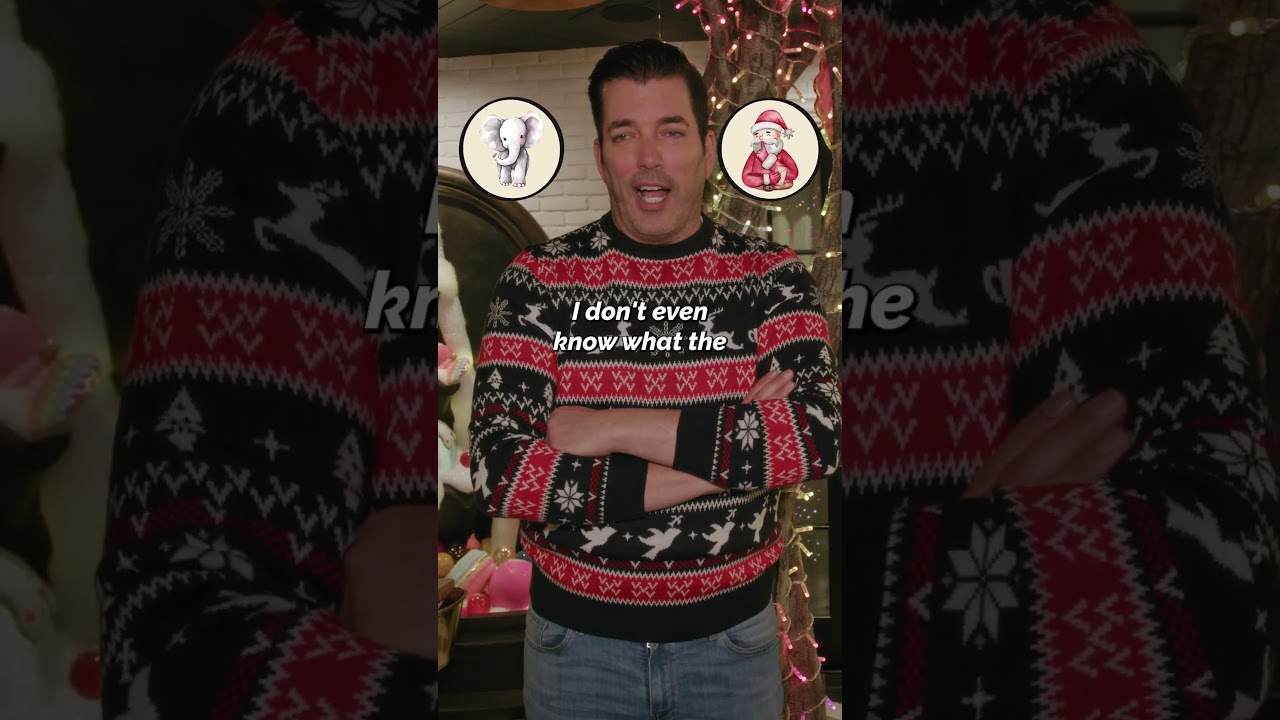 Property Brothers play a festive 'This or That' holiday edition