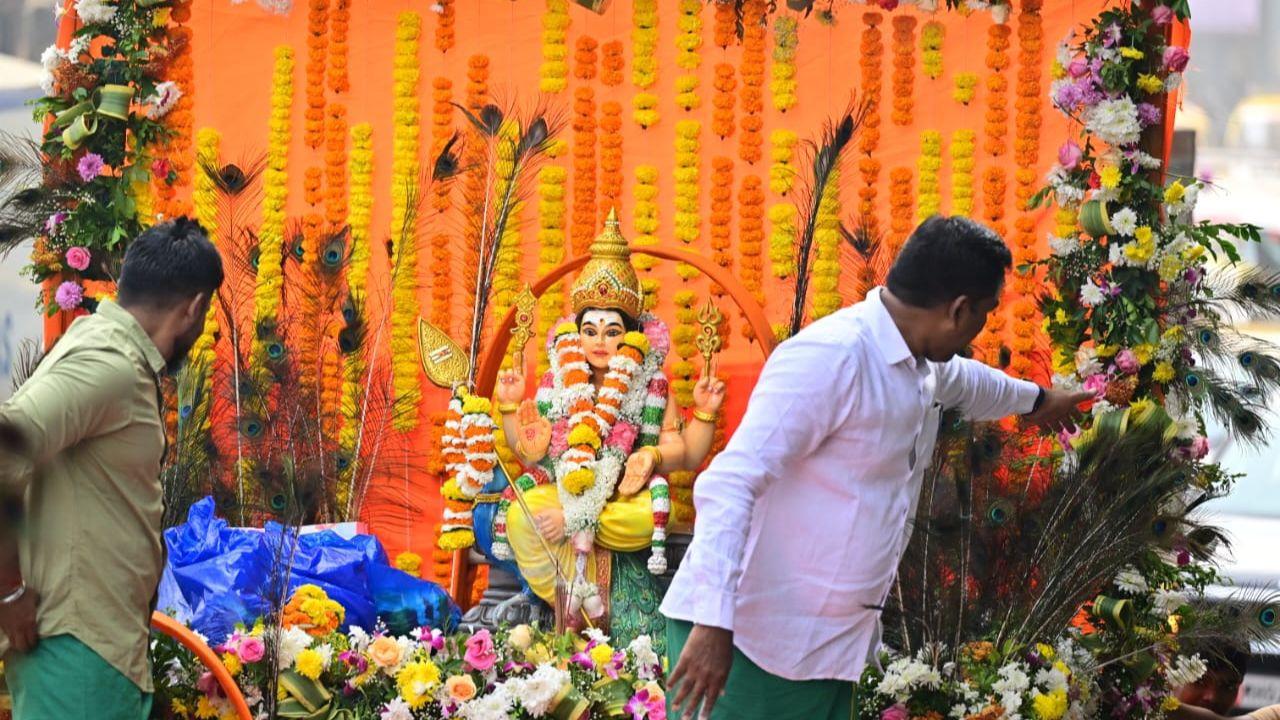 IN PHOTOS Mumbais Sion Koliwada witnesses sacred Kavadi Aattam rituals