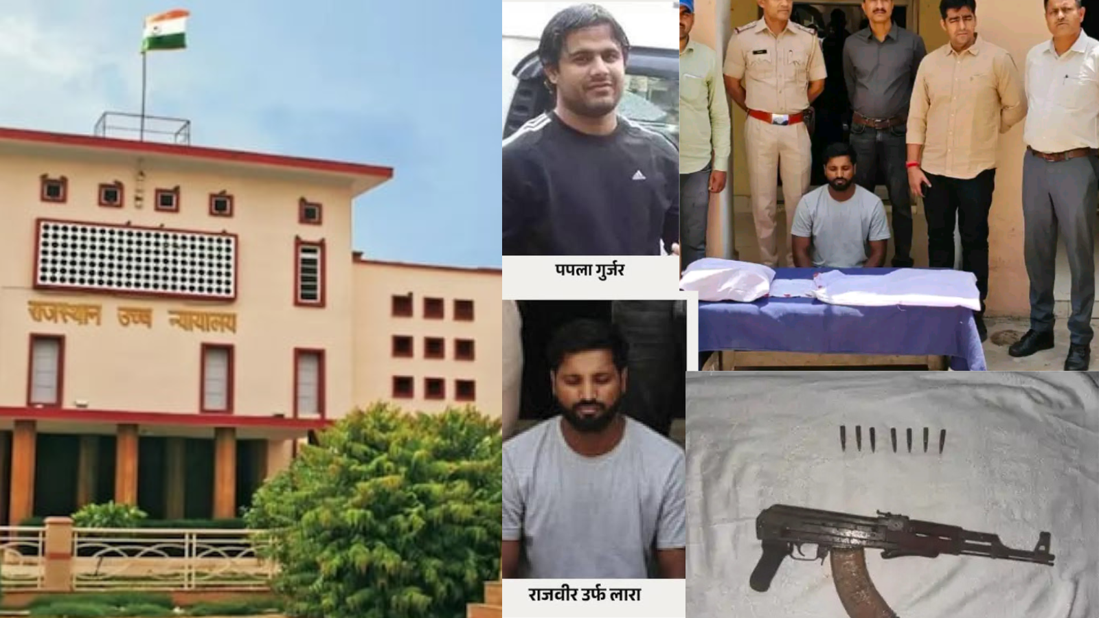 AK-47 से की थी फायरिंग, कुख्यात गैंगस्टर पपला गुर्जर को भगाने वाले ...