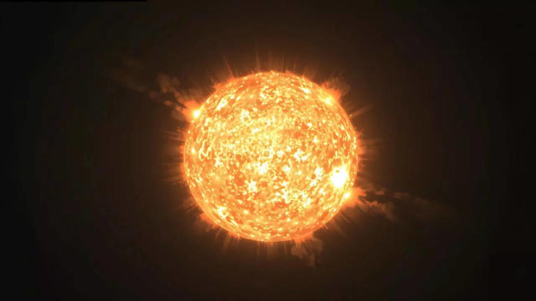 How long does it take the sun to rotate on its axis?