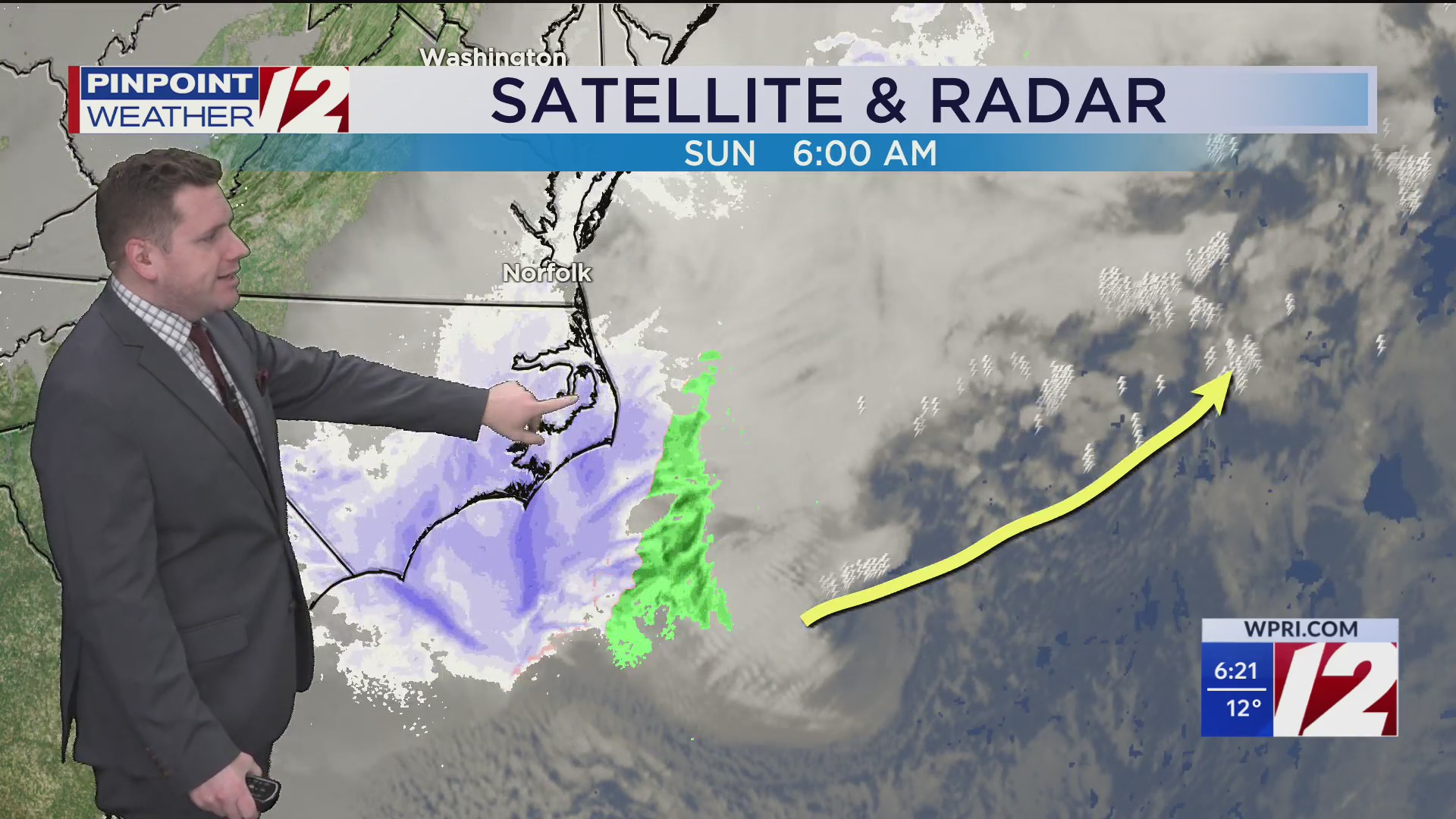 WPRI 12 weather forecast 2/1/26: Flurries, windy, cold today; cold and ...