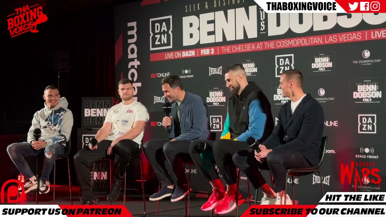 Johnny "Rumford Bull" Fisher vs Dmytro Bezus final press conference ...