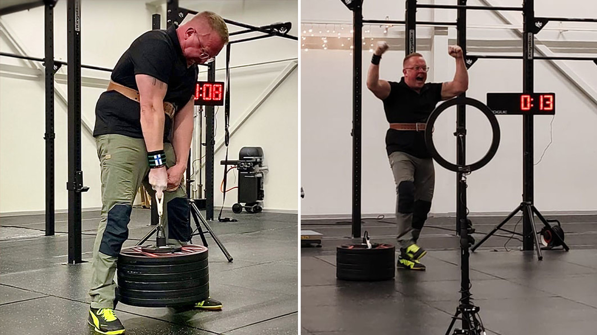 Finnish strongman sets Guinness World Records title for heaviest one ...