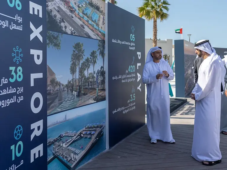 Sheikh Hamdan unveils Dh500-million revamp of Dubai's Umm Suqeim Beach