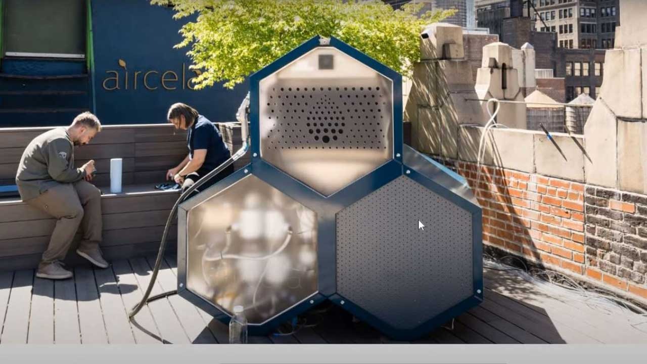 Wild new machine pulls fuel from thin air to make gas for your car