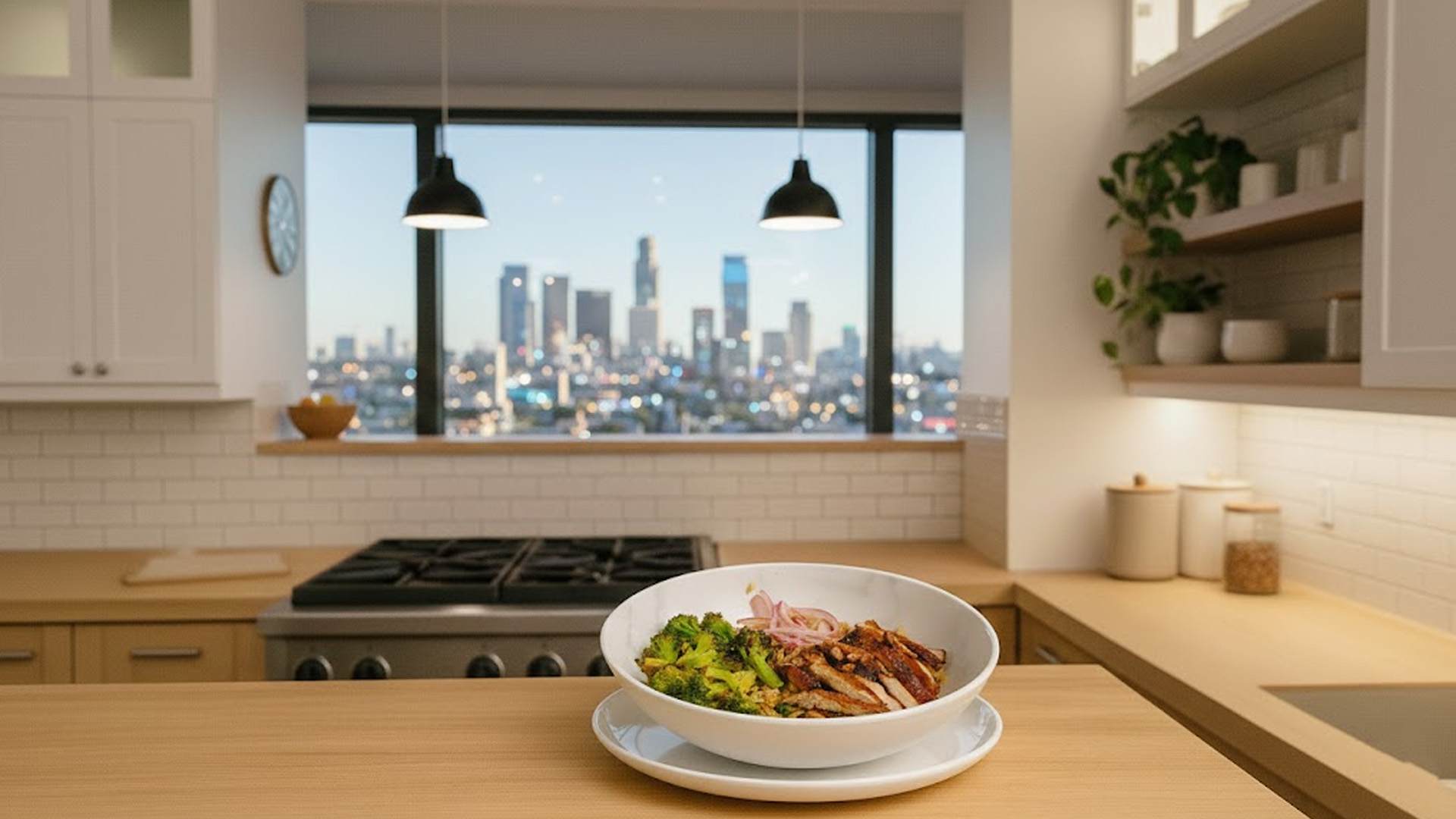 How to make chicken and broccoli rice bowl