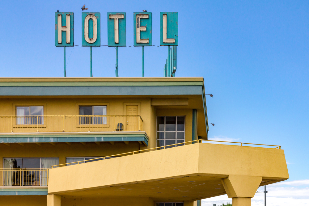 Hotels located in odd places