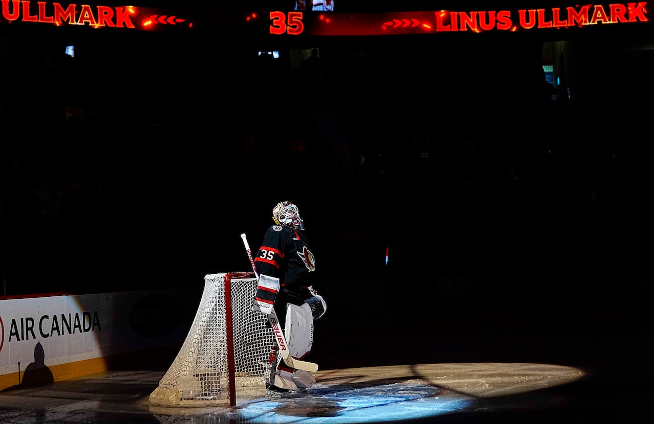 Ullmark overcomes emotions, Devils in winning return for Senators