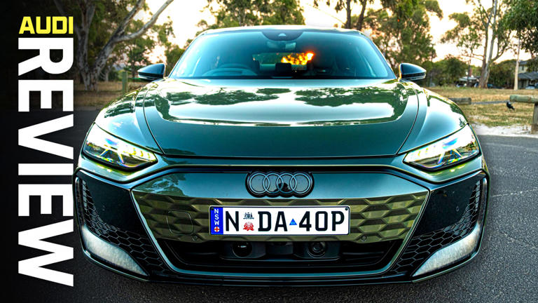 Driving the 2026 Audi RS e-tron GT performance feels like falling into ...