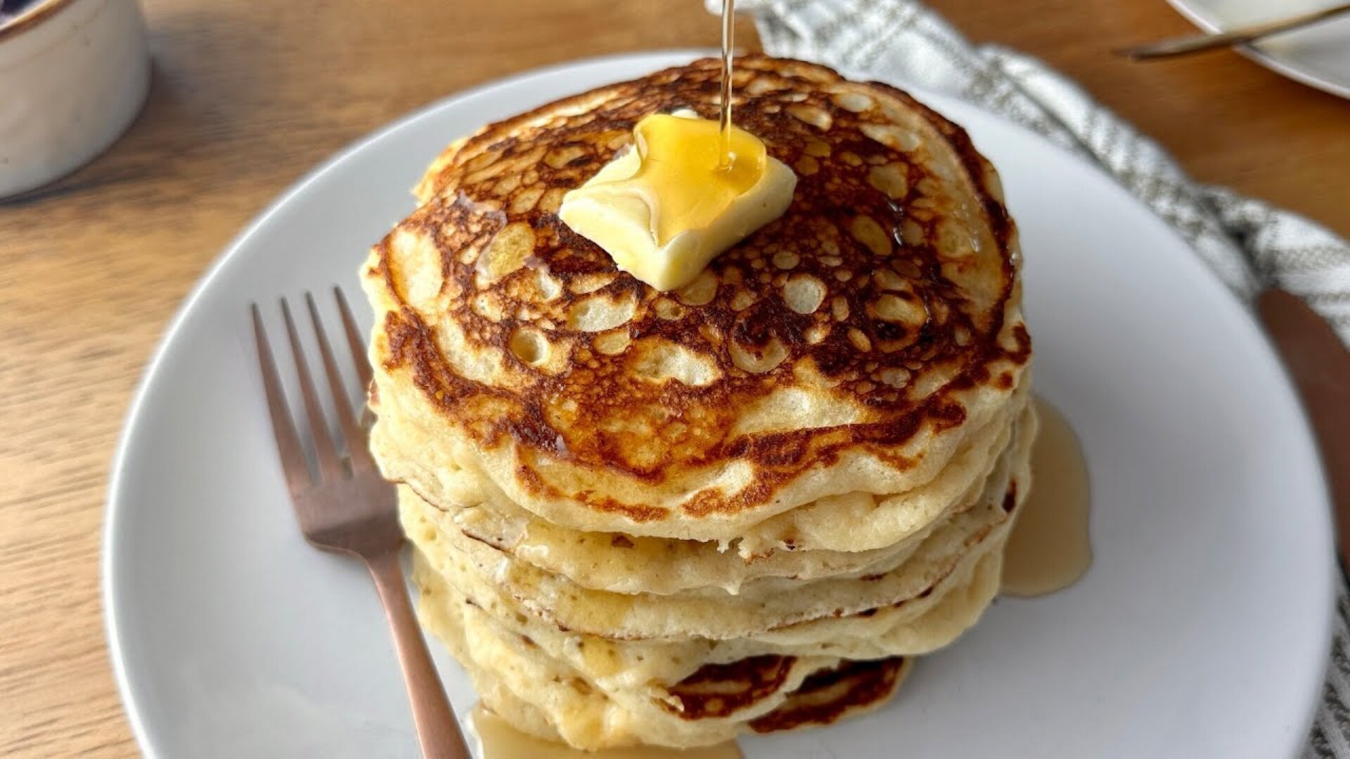 Basic buttermilk pancakes recipe