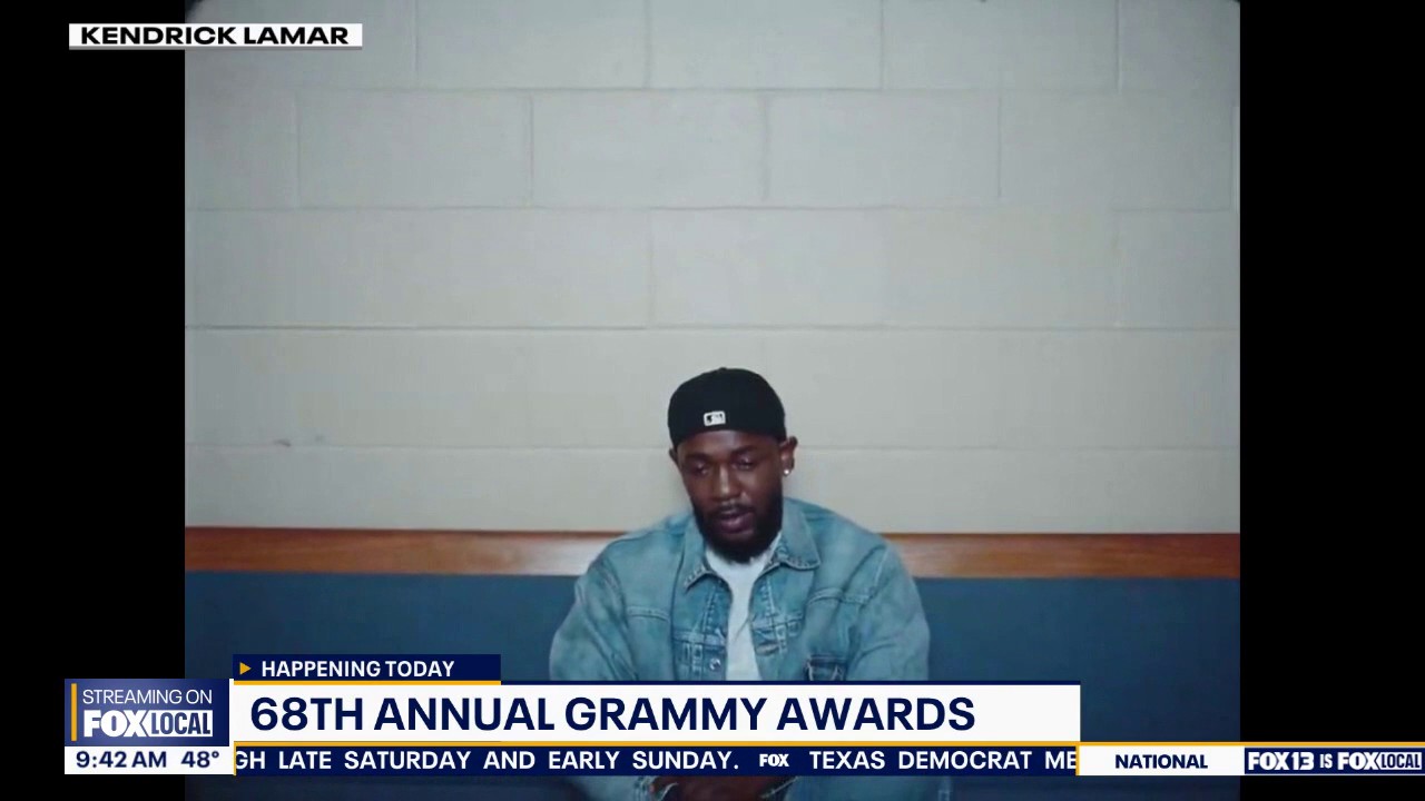 Grammy Awards return Sunday with Kendrick Lamar leading nominations