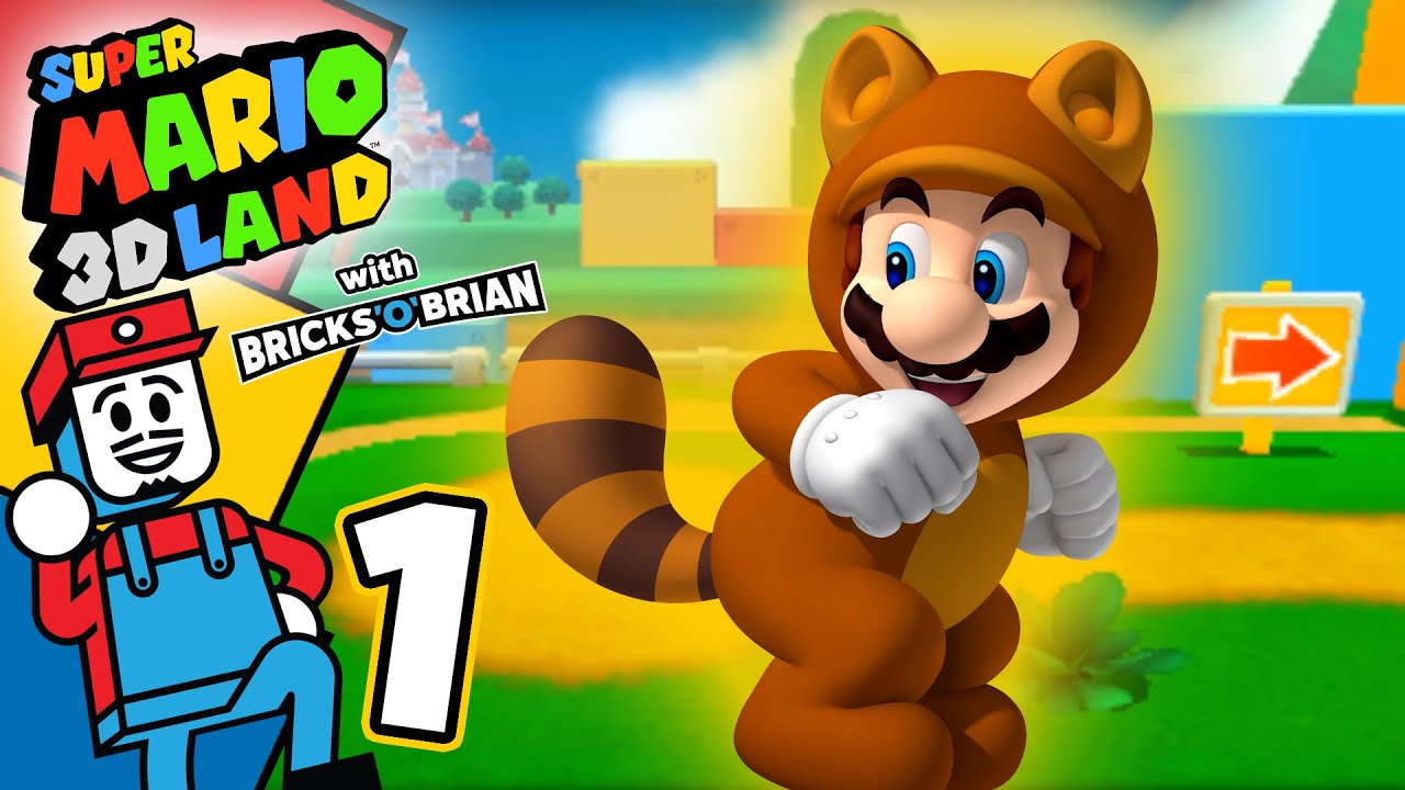 Tanooki time! - Super Mario 3D Land with Bricks 'O' Brian