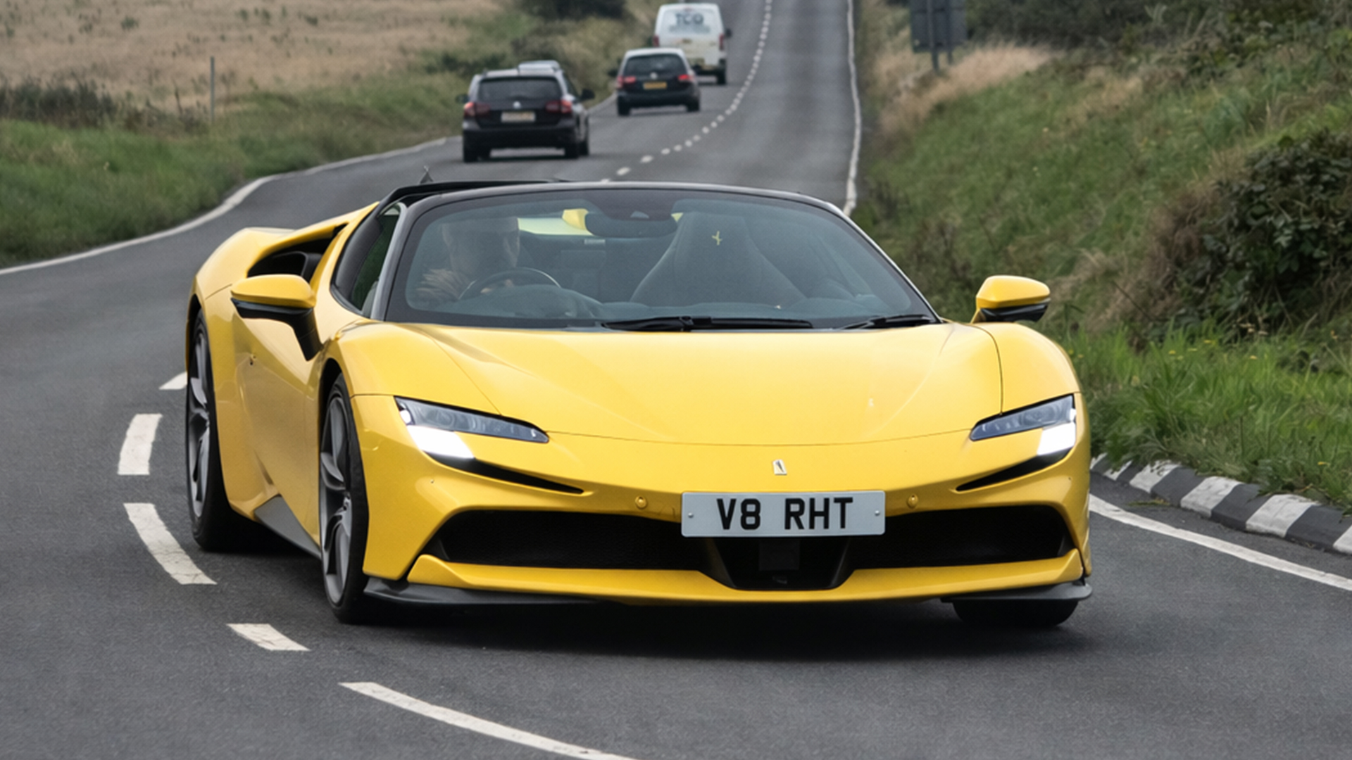 This hybrid Ferrari combines speed and electric drive