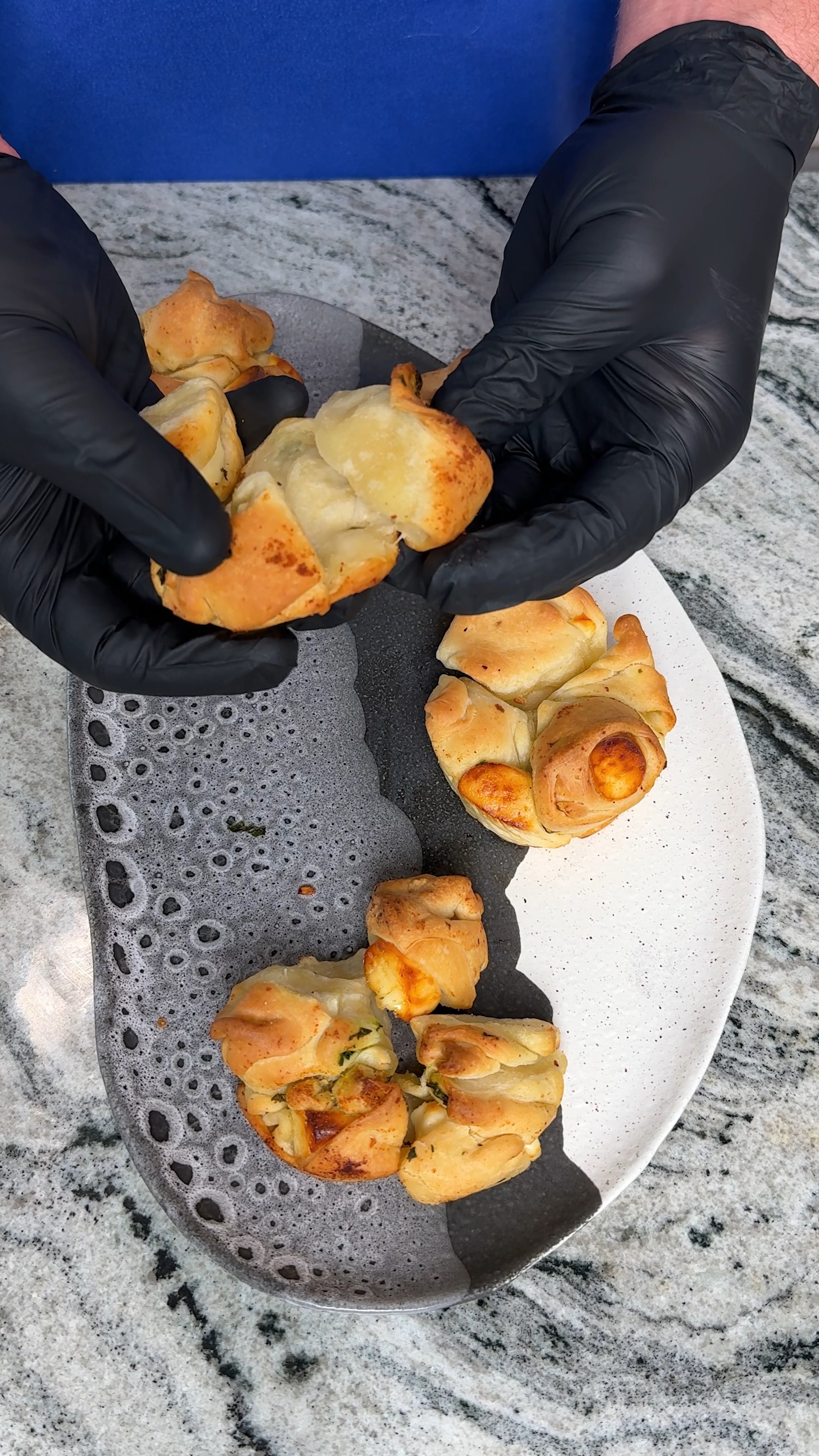 Cheese-stuffed muffin bites recipe