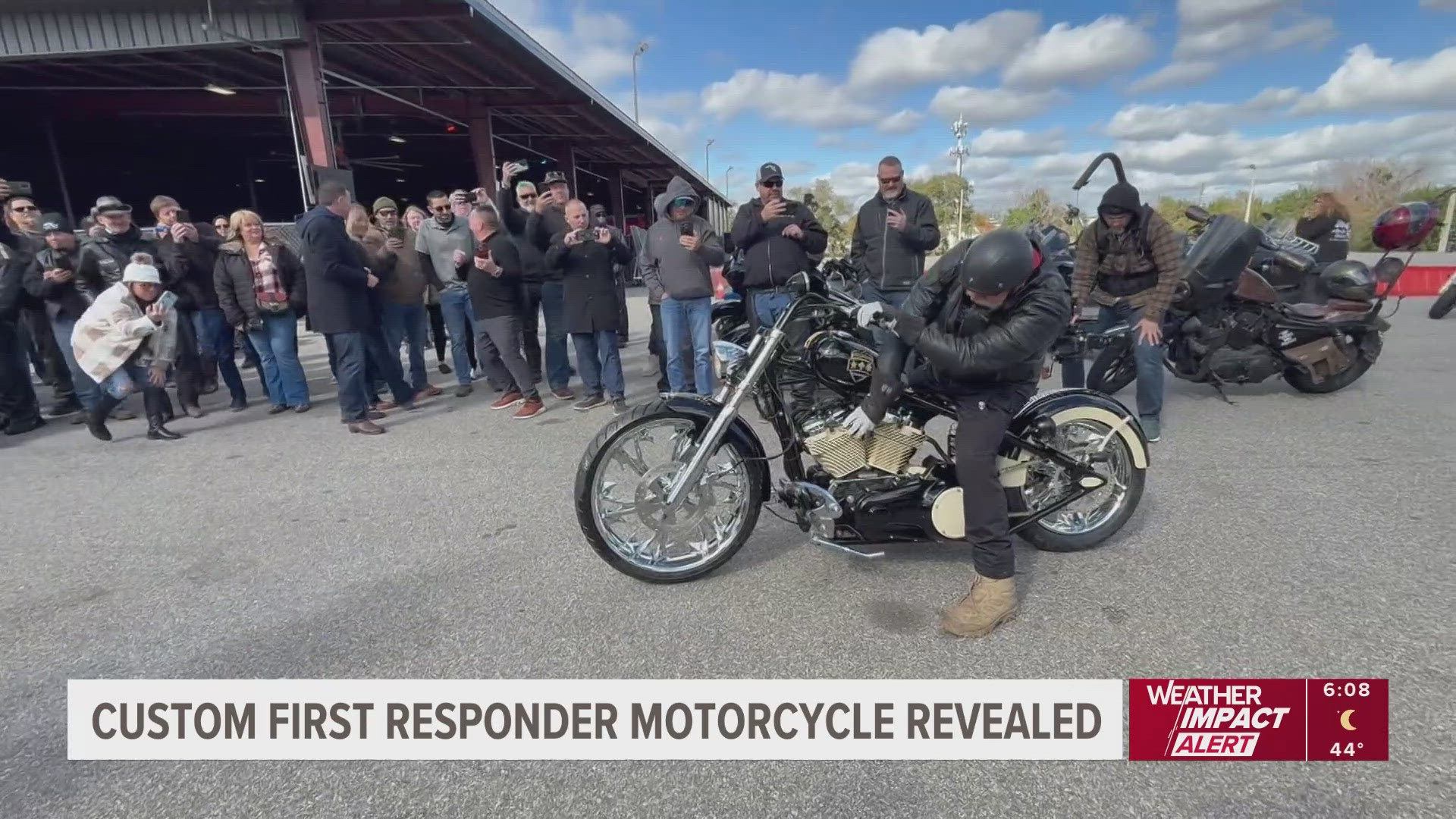 Custom motorcycle revealed to highlight Florida's 'Move Over' law