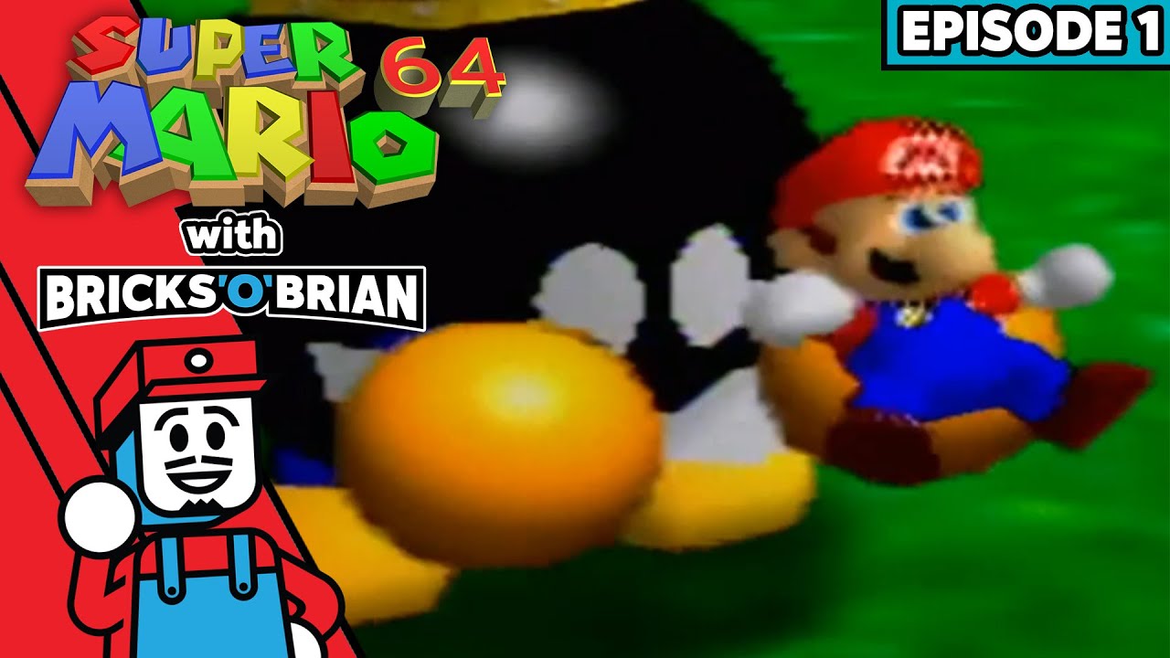 Blasting off to a great start! Super Mario 64 with Bricks 'O' Brian!