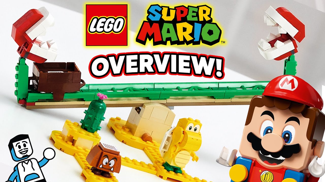 Piranha Plant Power Slide (71365) LEGO Super Mario overview!