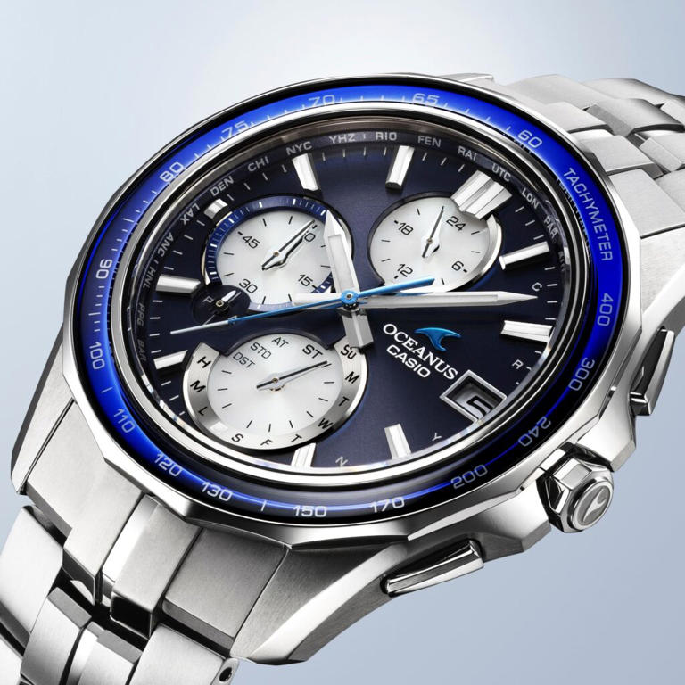 Casio launches Oceanus OCW-S7000F-2A with sapphire bezel and Bluetooth ...