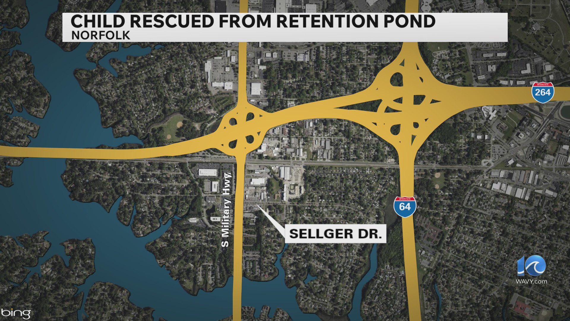 Child pulled from retention pond in Norfolk apartment complex