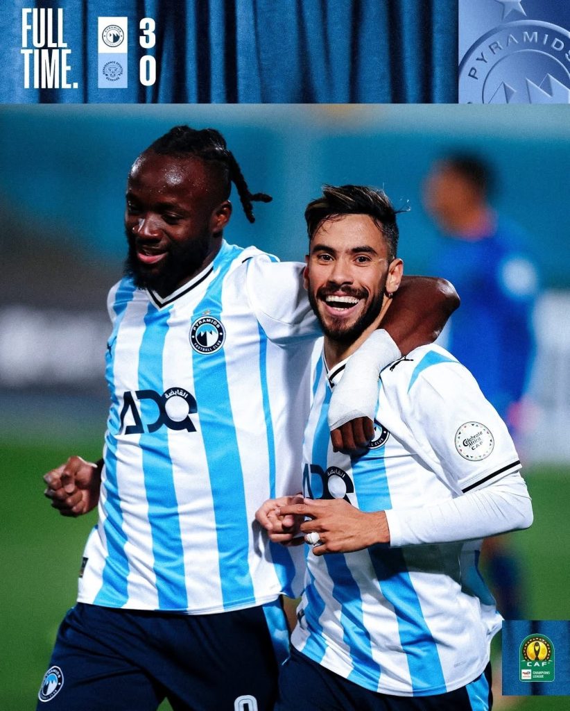 CAFCL: Pyramids dominate RS Berkane to close in quarter-finals