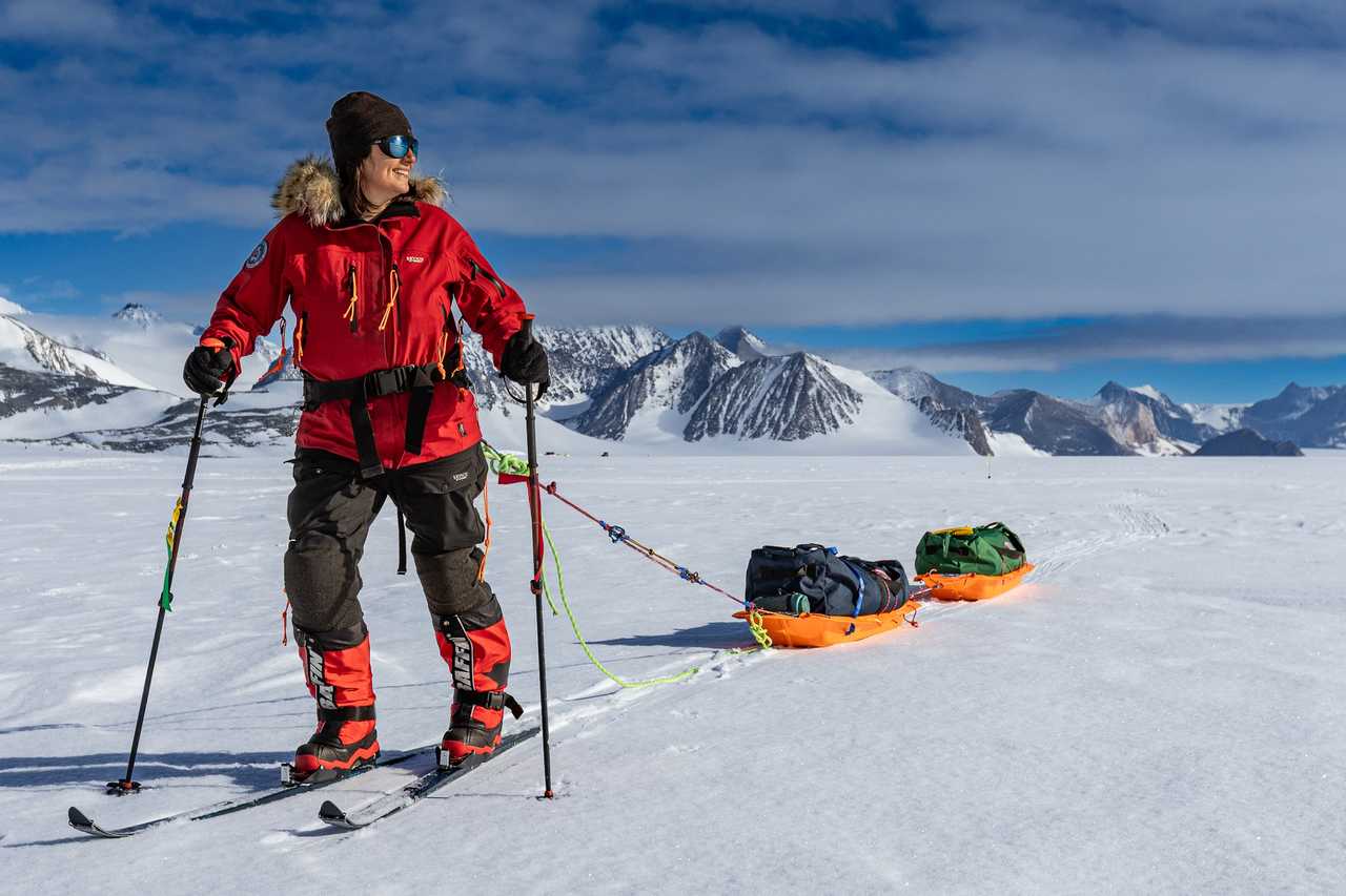 She's first American woman to ski solo to the end of the world: 'It's ...