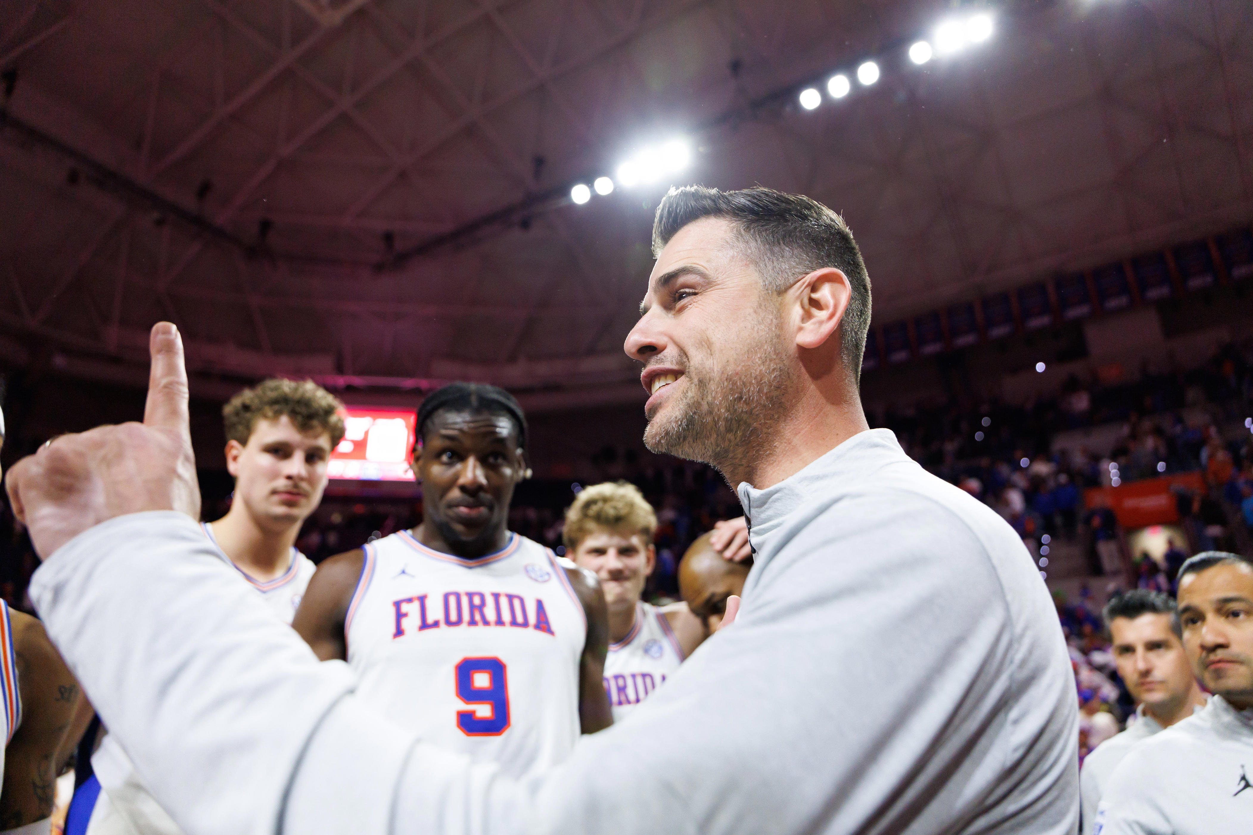 Todd Golden talks Florida basketball's big home win over Alabama