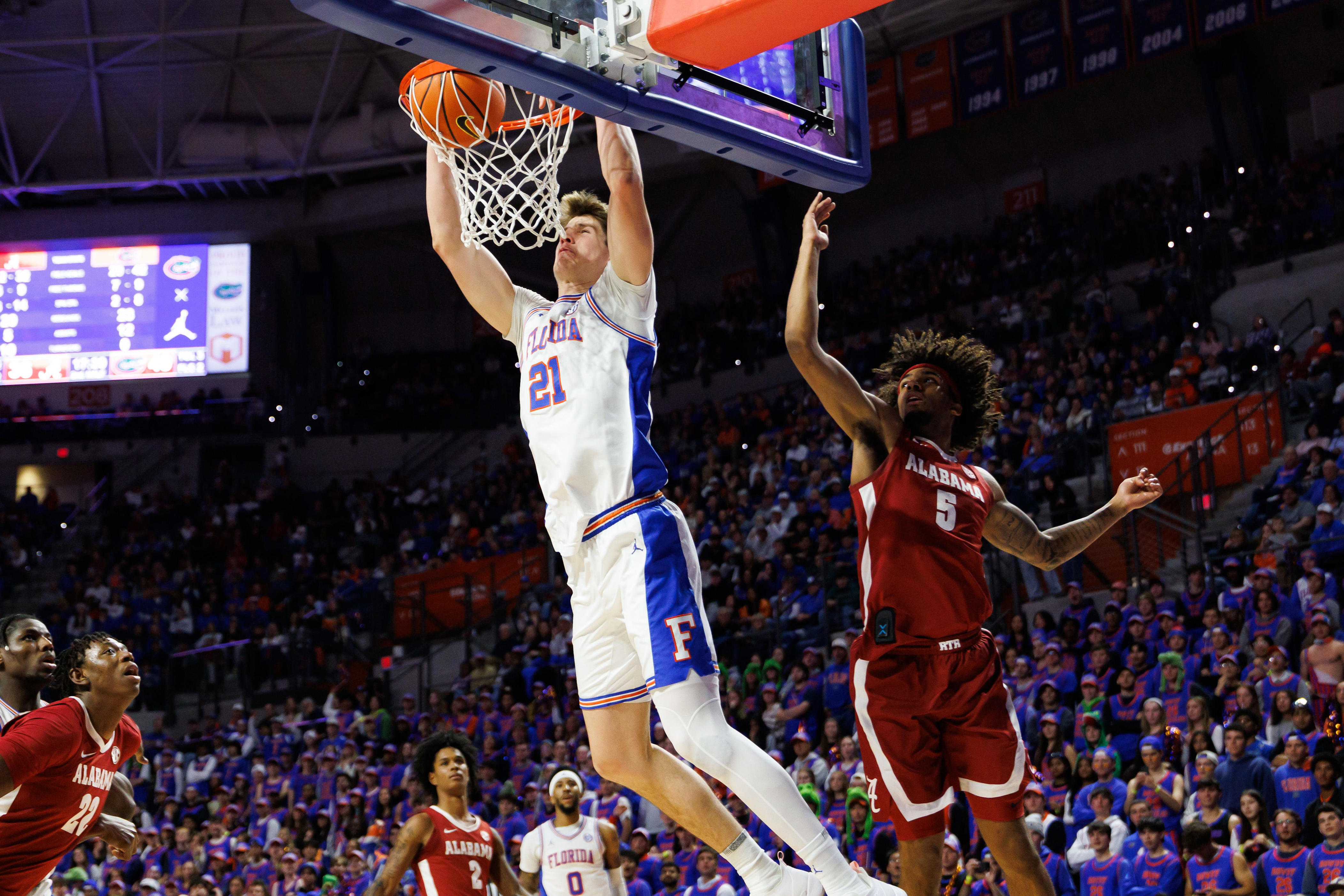 Florida remains at No. 7 on ESPN's Basketball Power Index