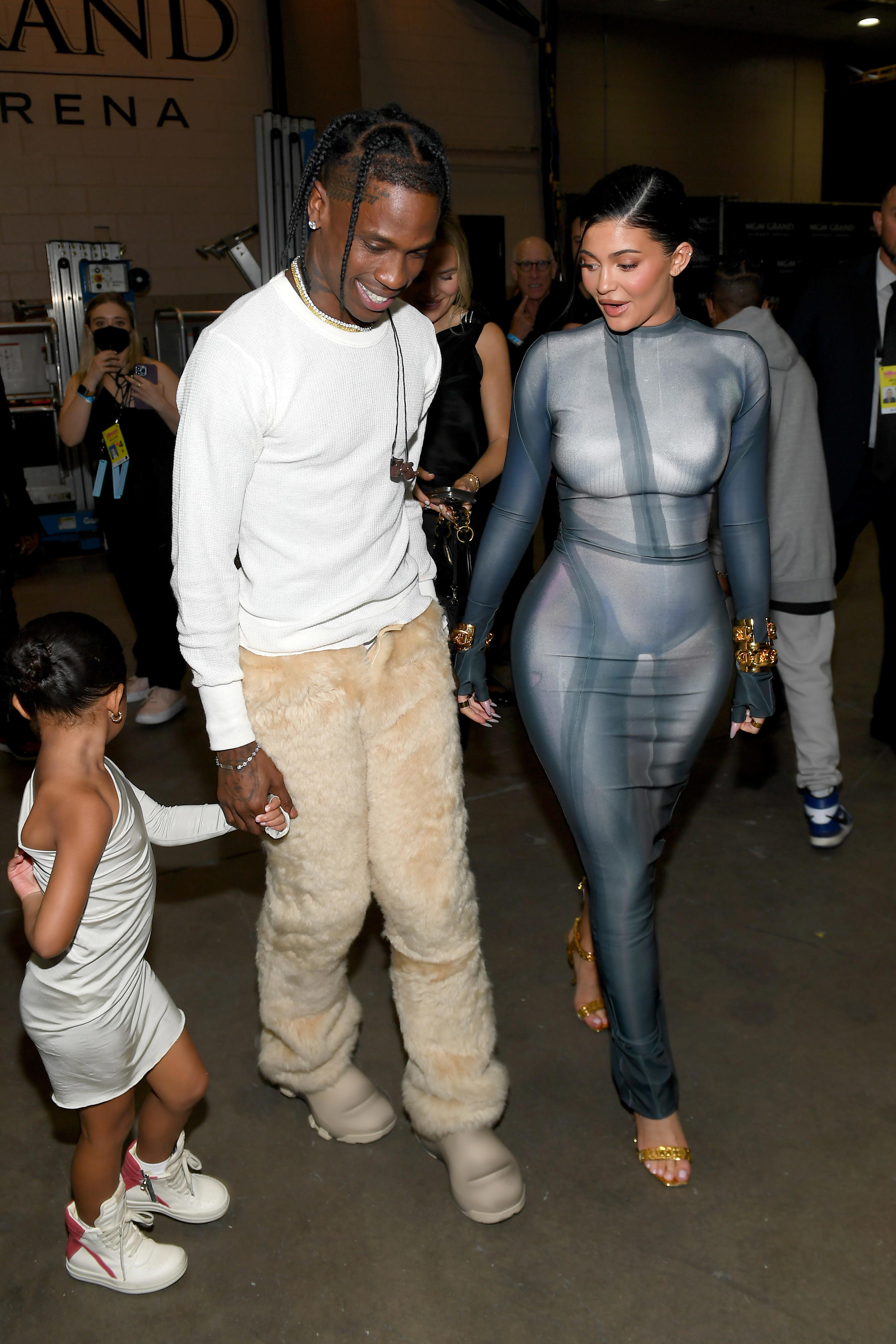 Kylie Jenner, ex Travis Scott reunite for elaborate birthday bash