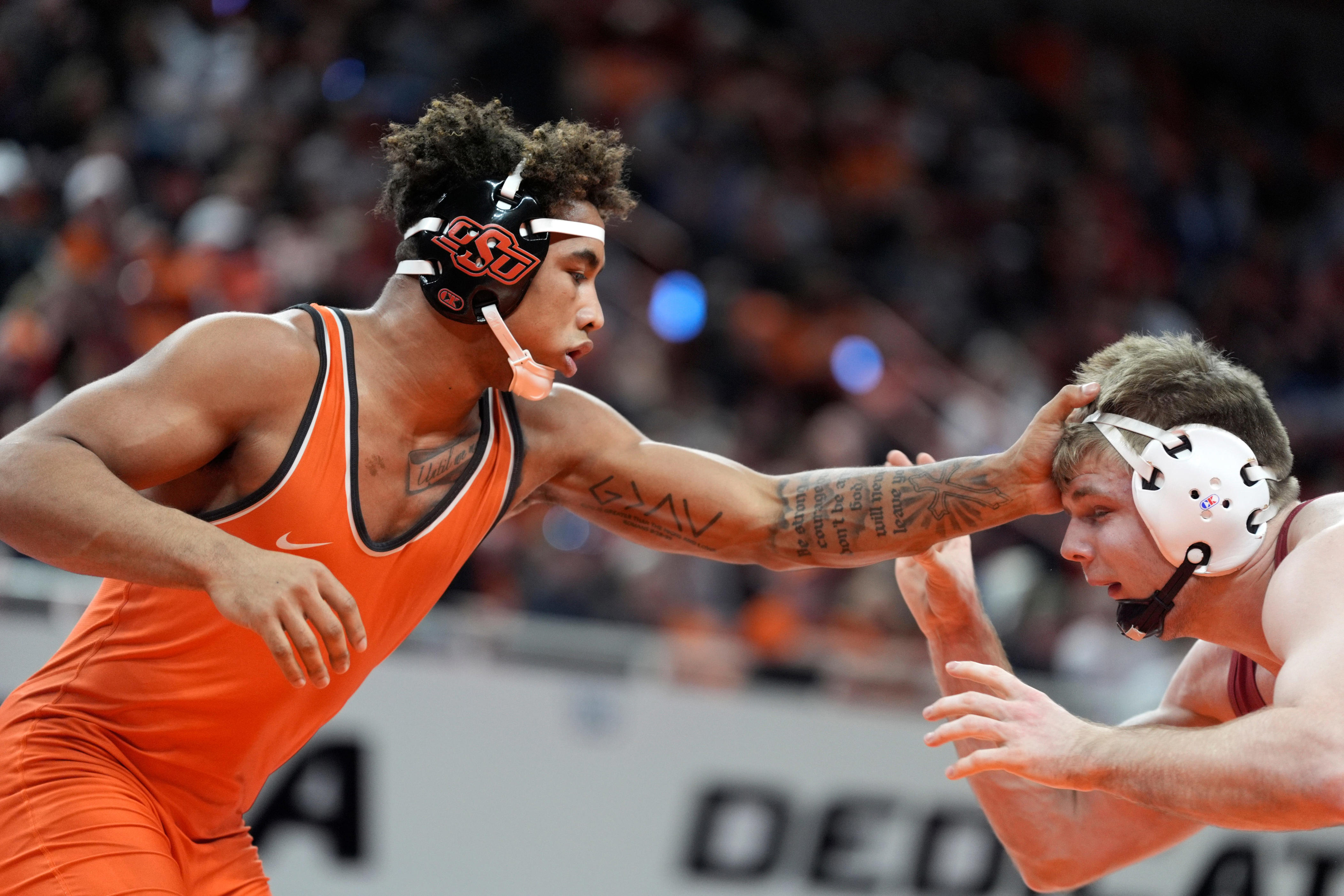 Oklahoma State wrestling routs Little Rock as LaDarion Lockett ...