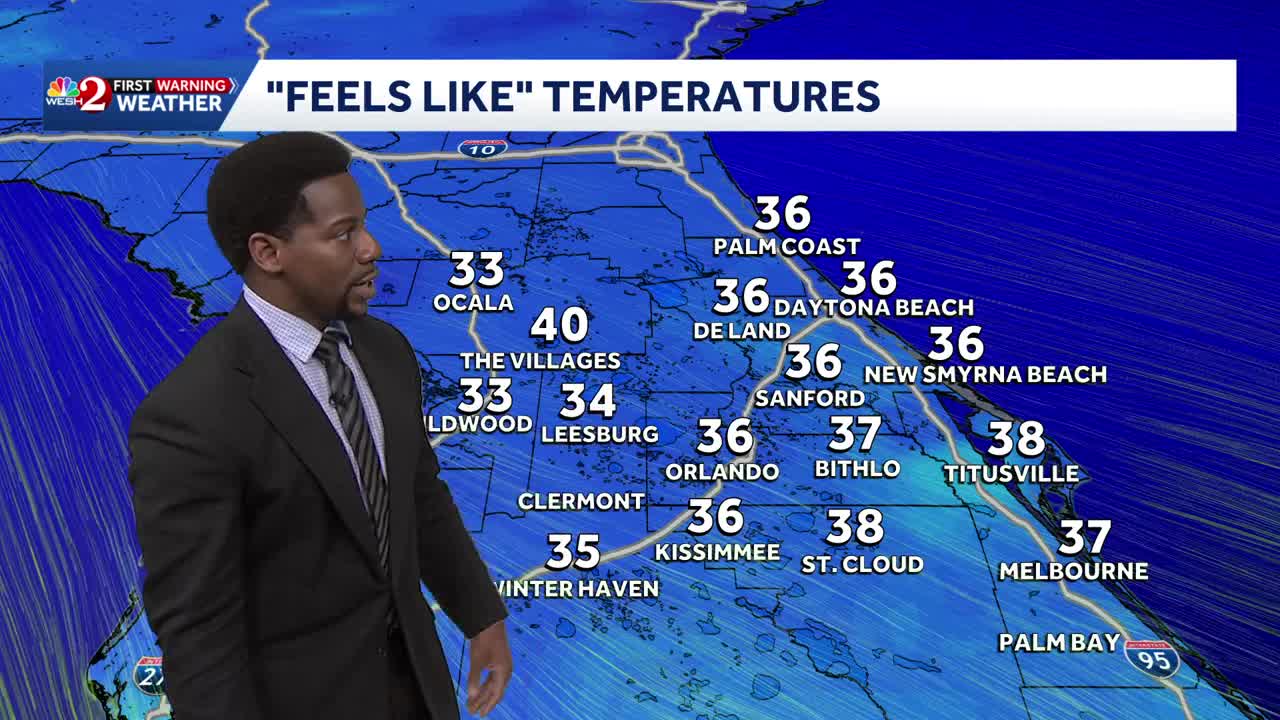 'Extreme cold' set in overnight in Central Florida, freezing temps ...
