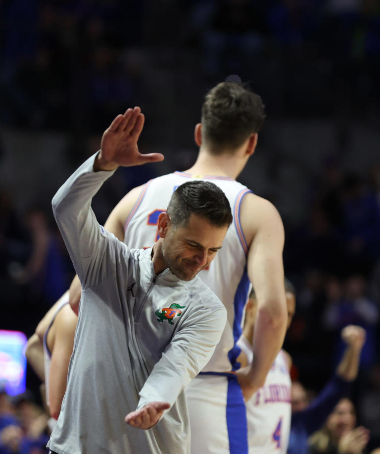 Florida basketball coach Todd Golden delivers on promise to beat Alabama